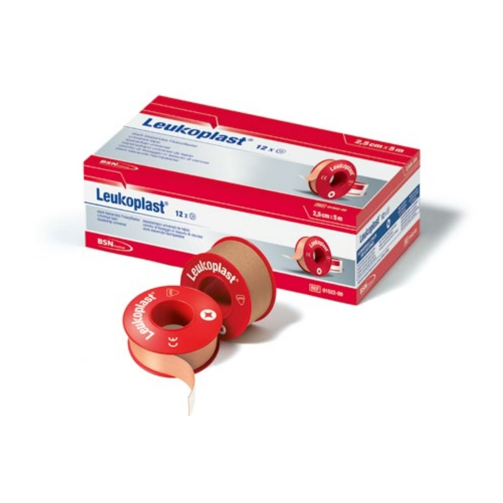 Leukoplast Hechtpleister op rol 2,5cm x 9,2m - HerliMedical.com