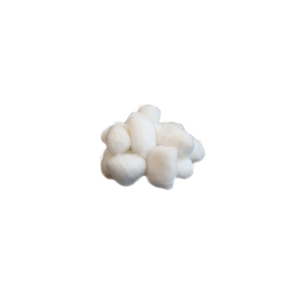 Wattenbollen wit 600 g - zak van 500 stuks - HerliMedical.com