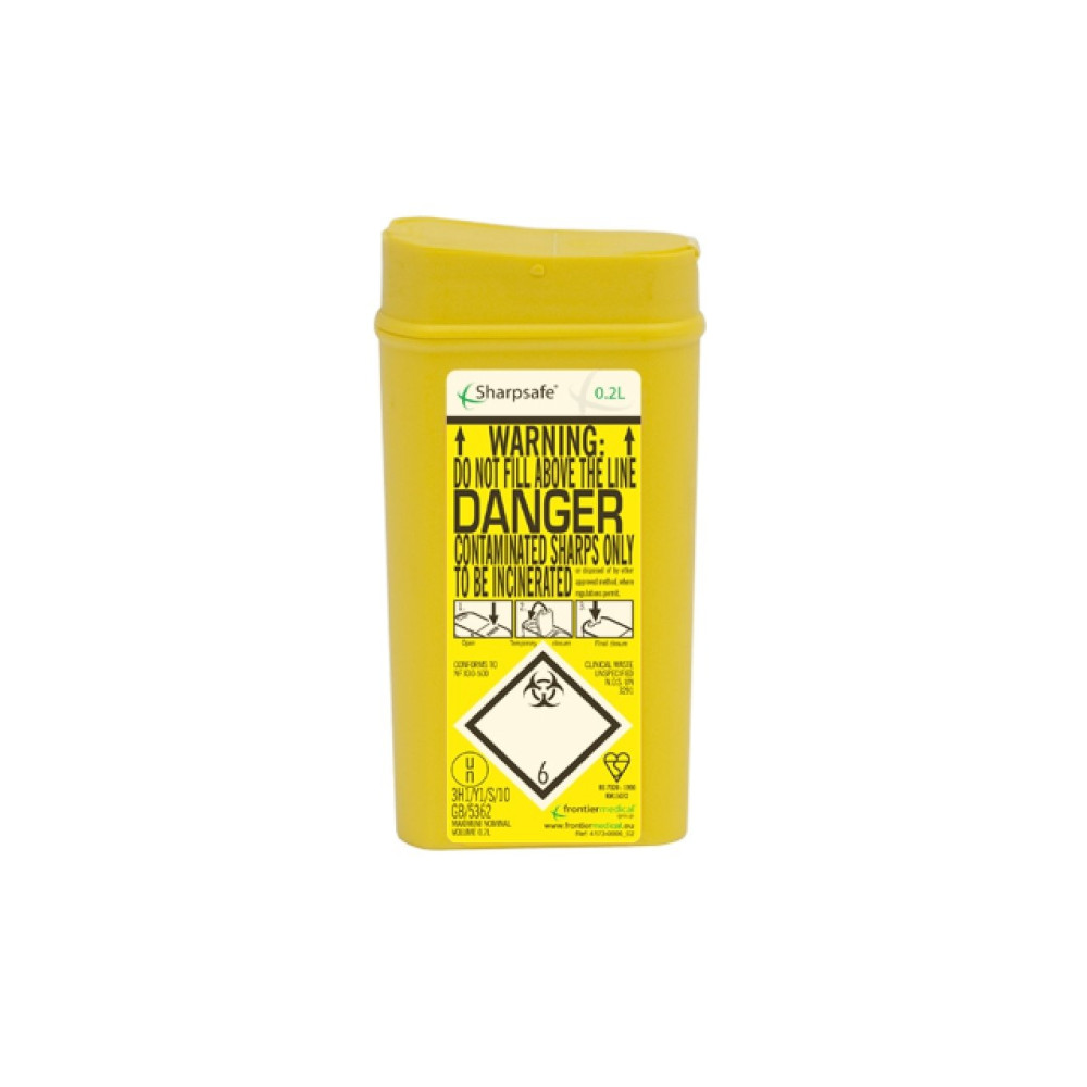 Sharpsafe containers bestellen | Herli Medical - HerliMedical.com