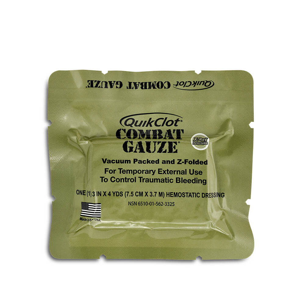 Combat Gauze Z-fold 7,6cm x 3,7m - HerliMedical.com