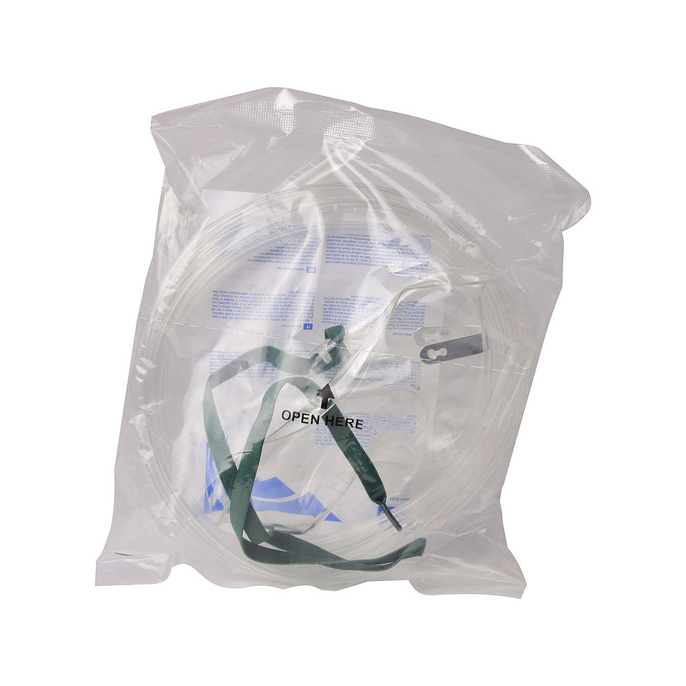 Zuurstofmasker voor volwassene - Wegwerp - HerliMedical.com
