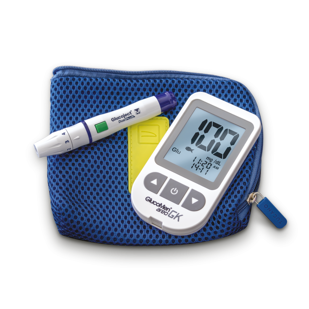 GlucoMen areo GK lecteur de glycémie et de cétones - HerliMedical.com