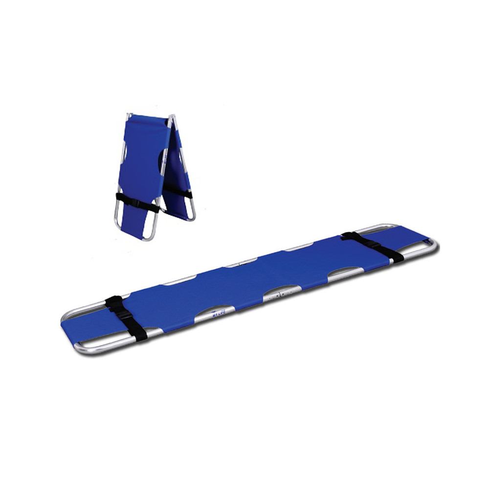 Brancard pliant avec sangles - Brancards de premiers secours ...