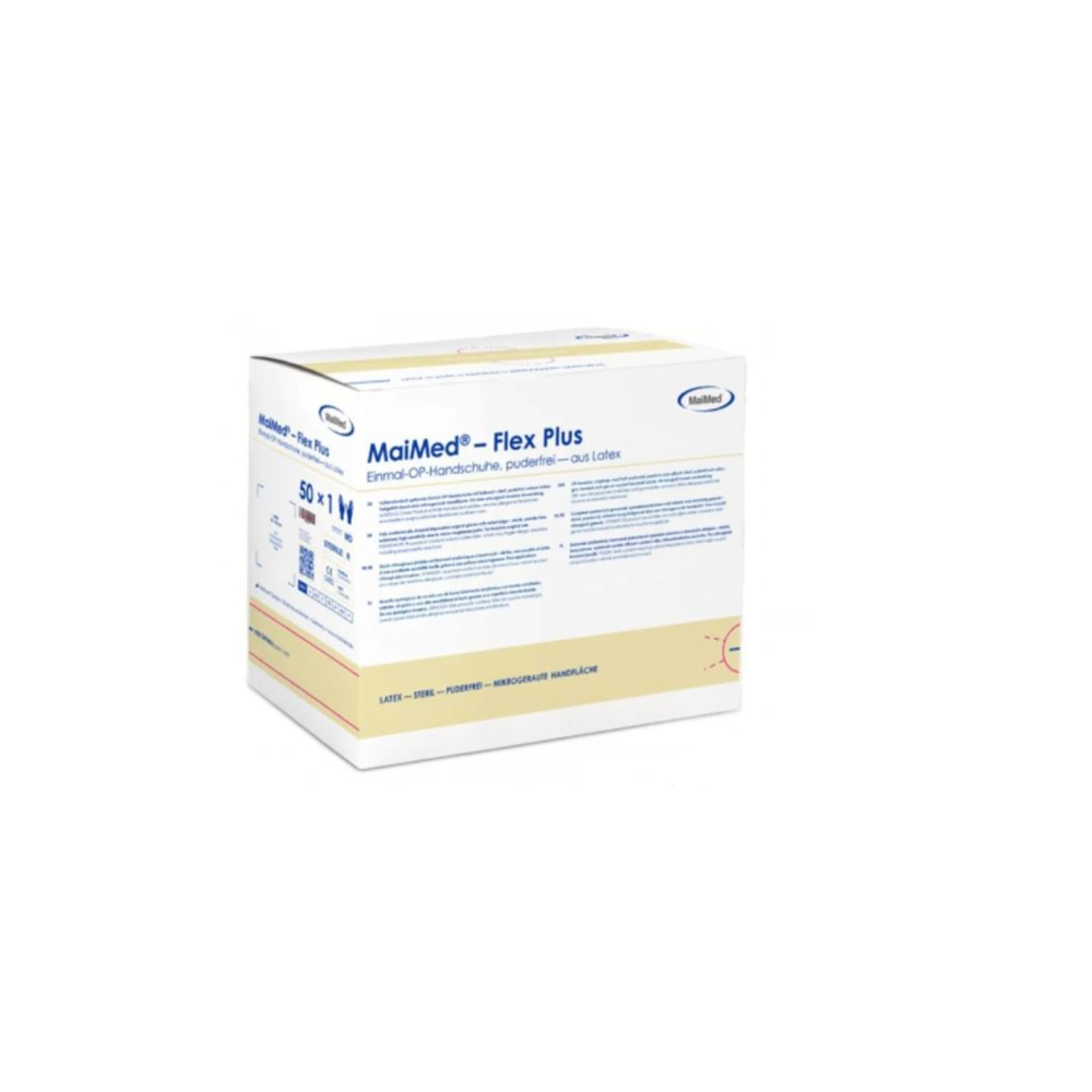 Maimed Flex Plus Surgical Latex Gloves - Sterile & Powder Free ...
