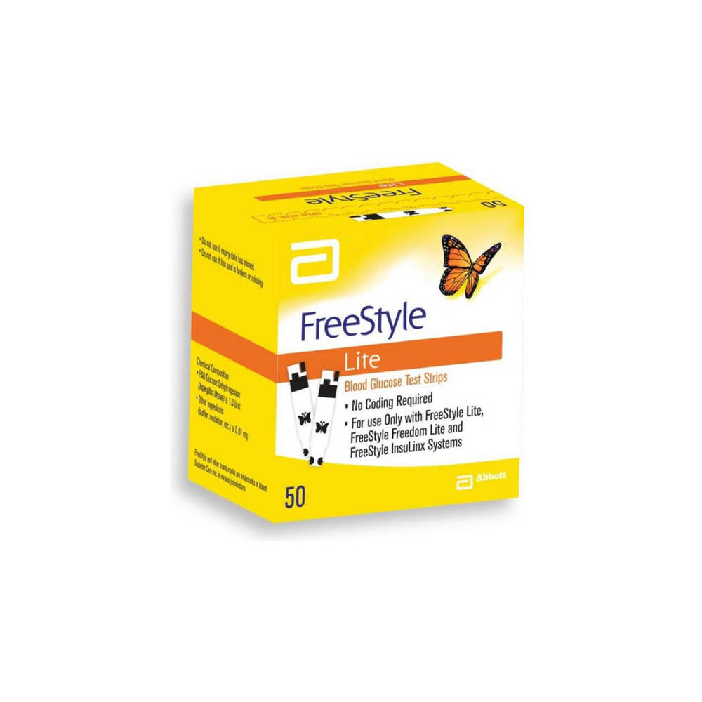 FreeStyle Lite test strips 50 pieces - HerliMedical.com