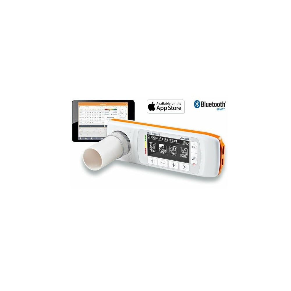 Spirobank II Smart Spirometer with tablet and PC connection ...